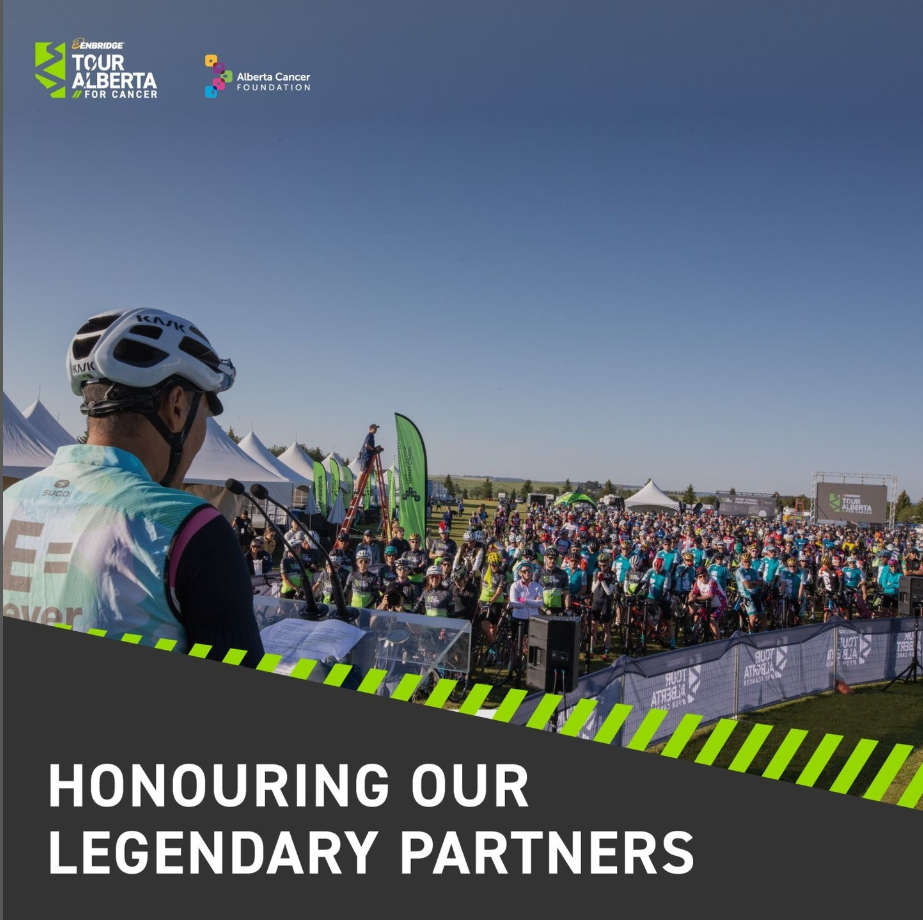 A Legendary Ride only happens with Legendary Riders - Tour Alberta for ...
