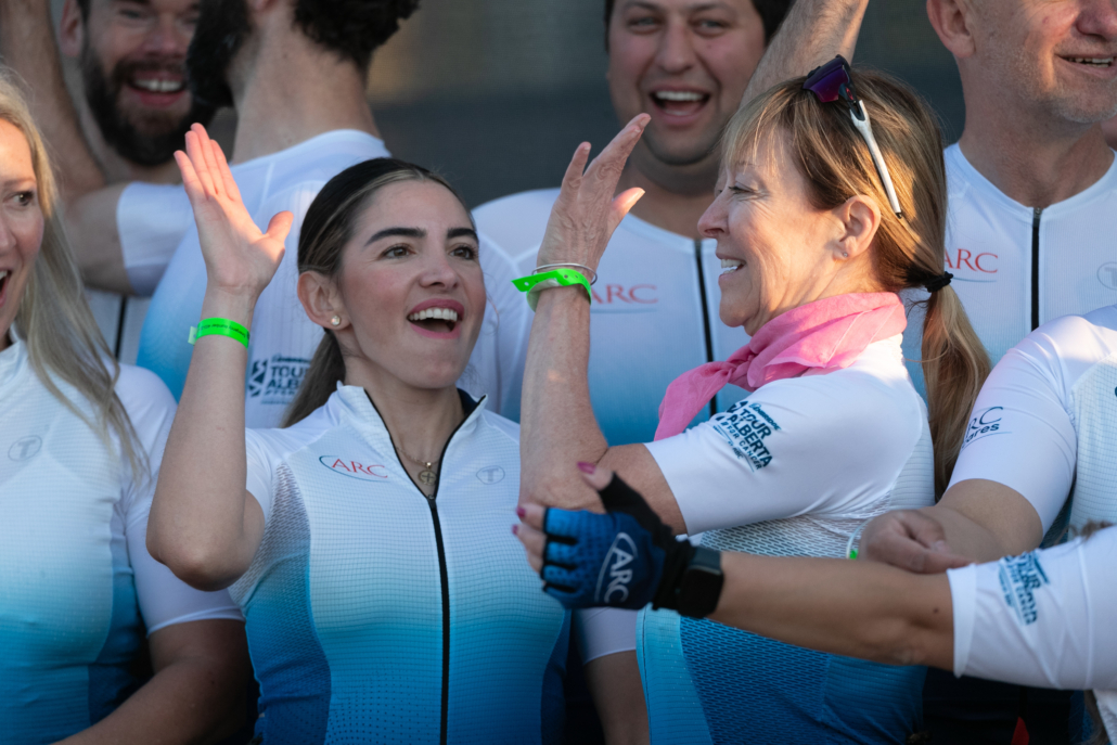 Spokes of Hope: Claudia's Mission with Team ARC - Tour Alberta for Cancer